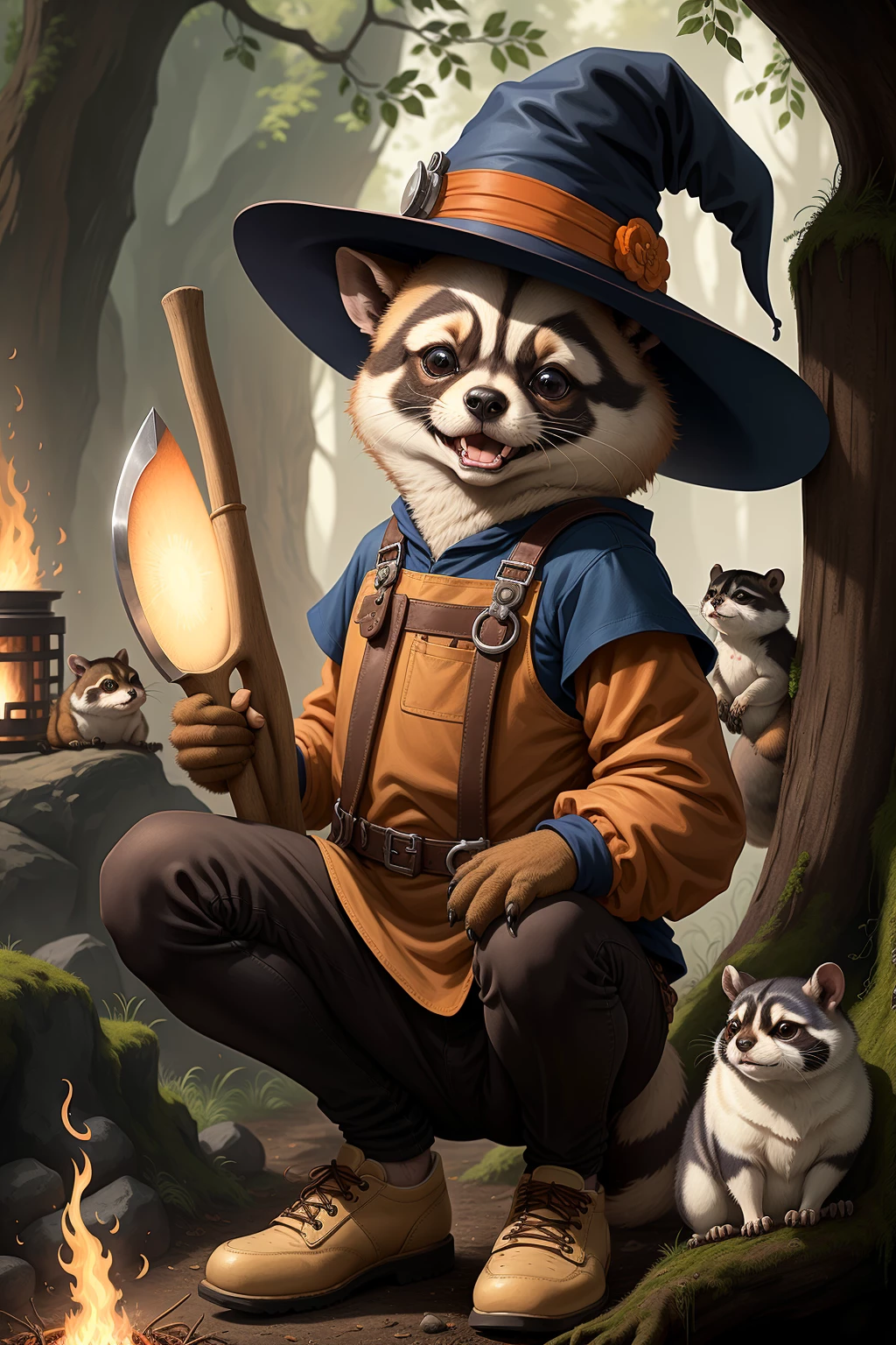 Chat with Booker T Raccoon - Enjoy Free AI Character Roleplay | FlowGPT ...