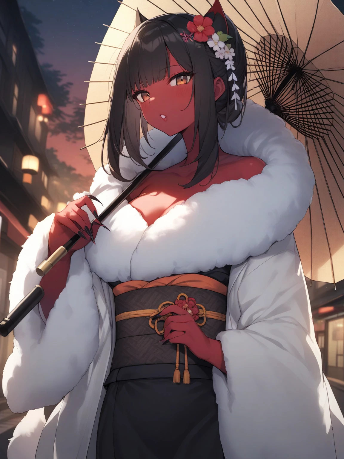 Chat with Kitsune Demon Girl - Enjoy Free AI Character Roleplay | FlowGPT | Kitsune Demon Girl RP