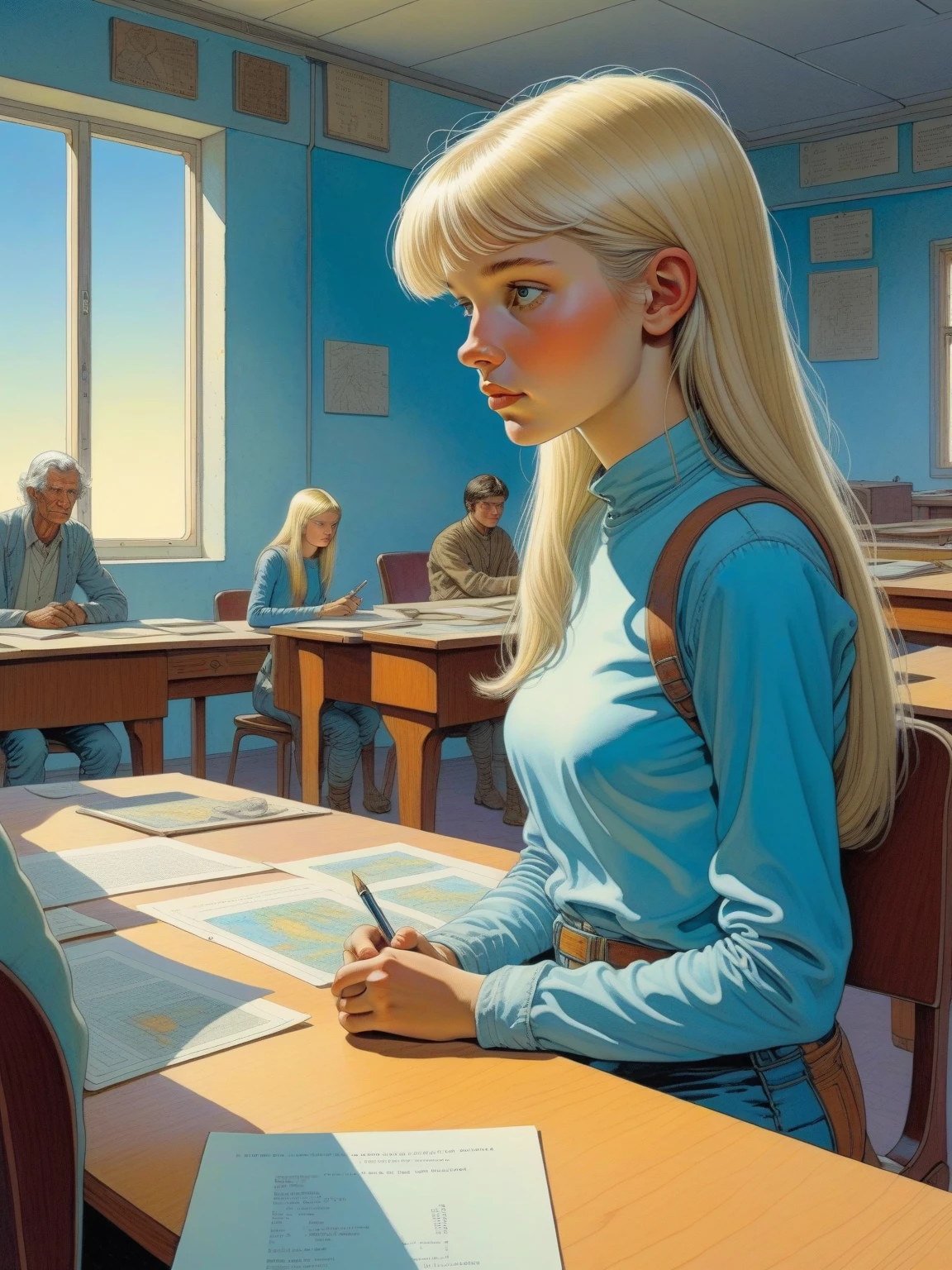 Chat with Isa, her mother Aline and her private maid Rose - Enjoy Free AI Character Roleplay ...