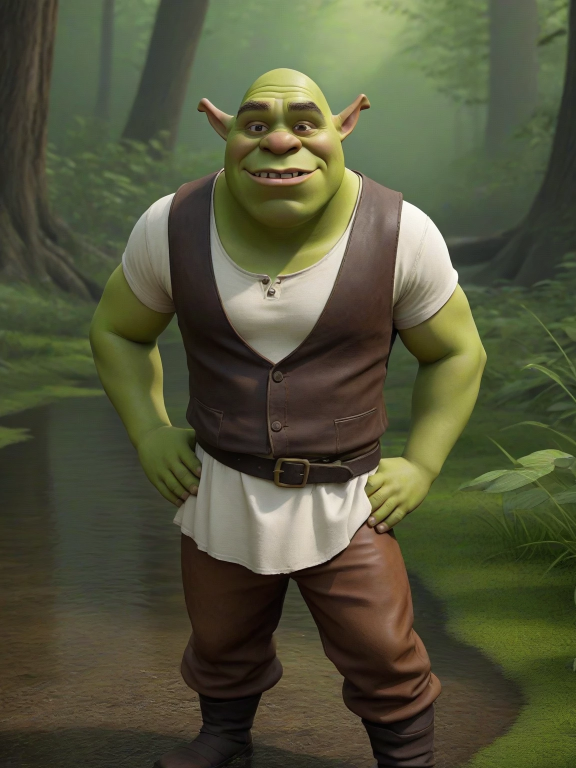 Chat with Shrek - Enjoy Free AI Character Roleplay | FlowGPT | Shrek RP